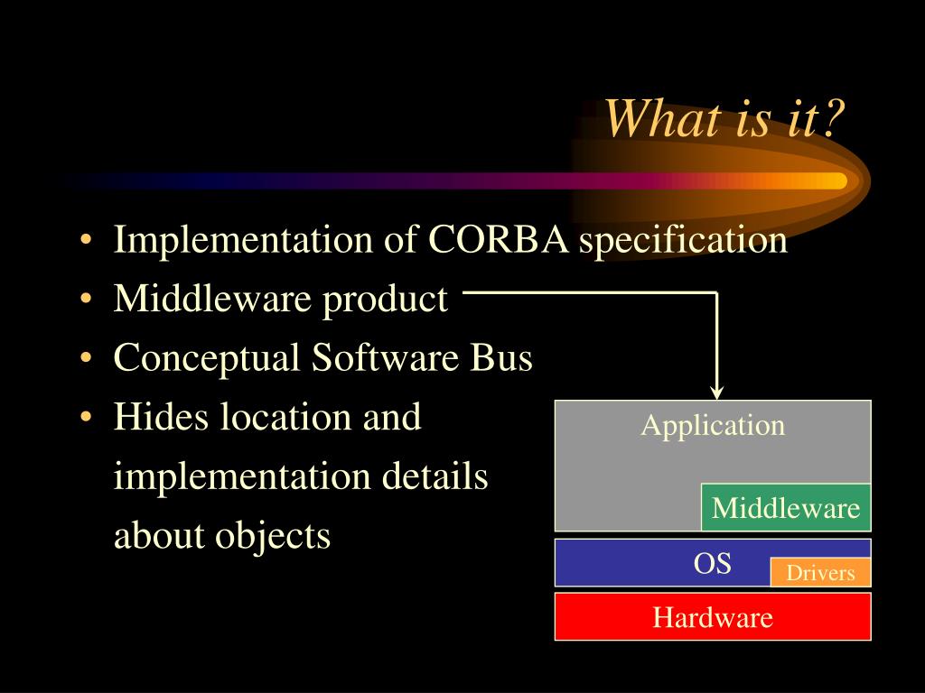 Ppt Common Object Request Broker Architecture Corba Powerpoint