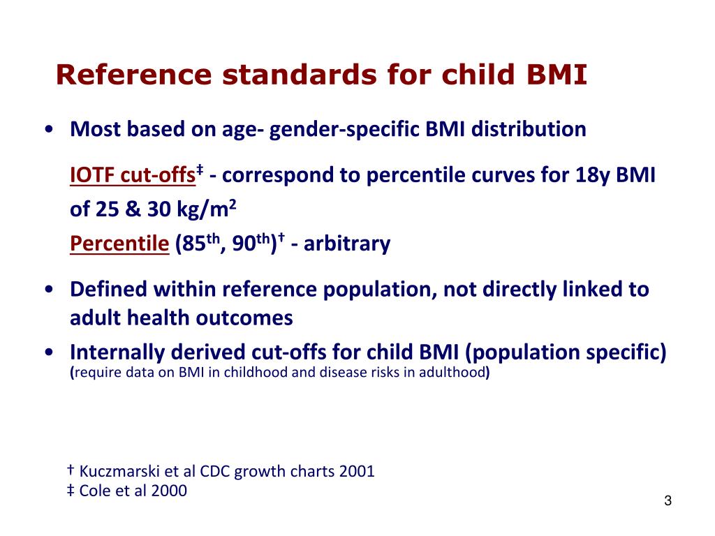 PPT - Cut-offs for childhood BMI in prediction of cardiovascular ...
