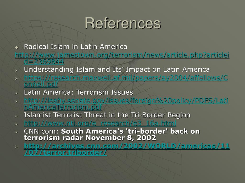 PPT - Radical Islam in Latin America PowerPoint Presentation, free ...