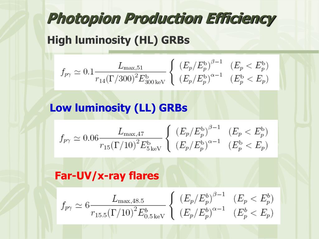 PPT - High Energy Neutrino Background from Gamma-Ray Bursts PowerPoint ...