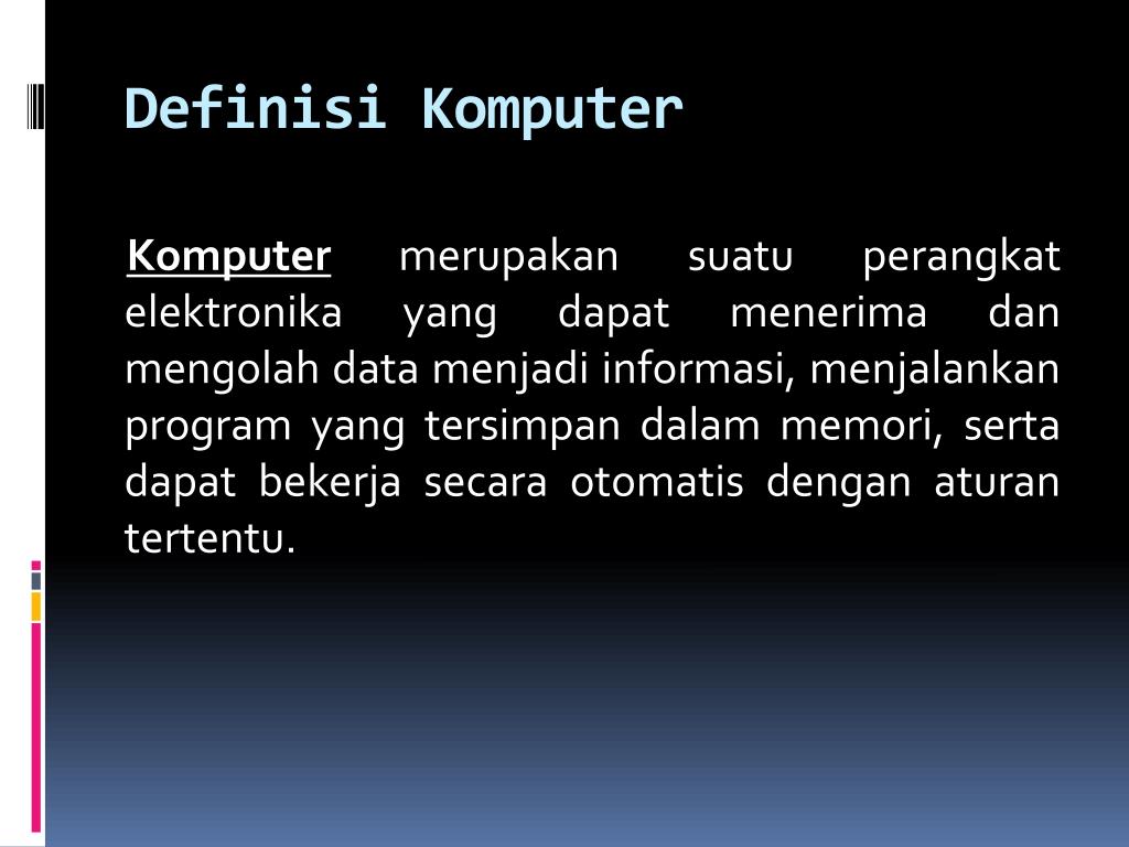 PPT - KOMPUTER SEBAGAI PERALATAN PEMECAHAN MASALAH PowerPoint ...