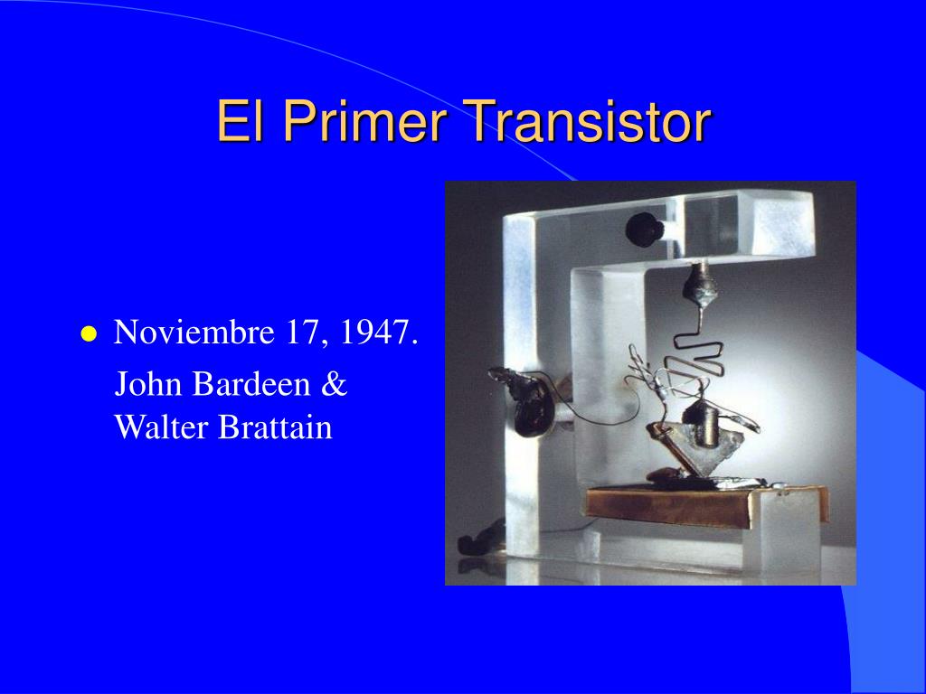 PPT - Estado de la Electrónica y Tendencias Futuras PowerPoint ...