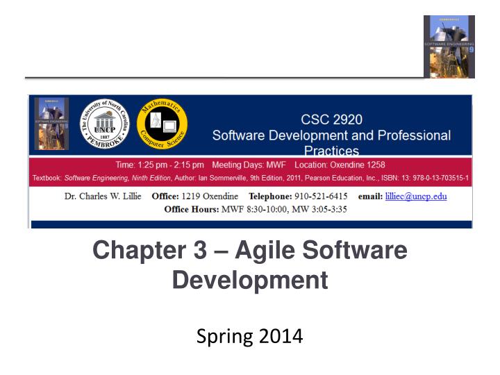 PPT - Chapter 3 – Agile Software Development PowerPoint Presentation - ID:3479558