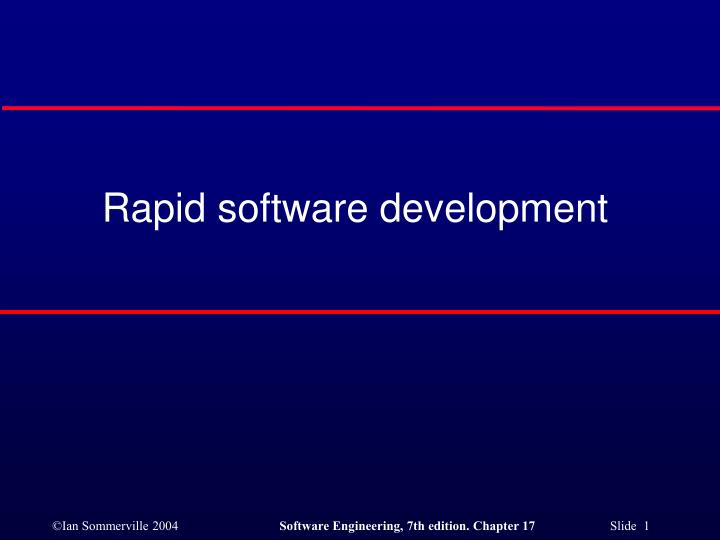 PPT - Rapid software development PowerPoint Presentation, free download ...