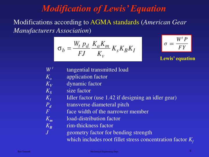 PPT - Force Analysis – Spur Gears PowerPoint Presentation - ID:3480072