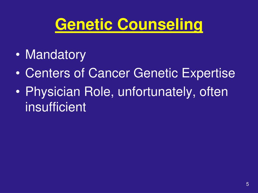 PPT - HEREDITARY COLON CANCER: LYNCH SYNDROME – PAST, PRESENT AND THE ...