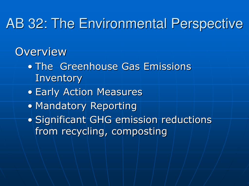 PPT - Greenhouse Gas Emissions and the Waste Sector: An Environmental ...
