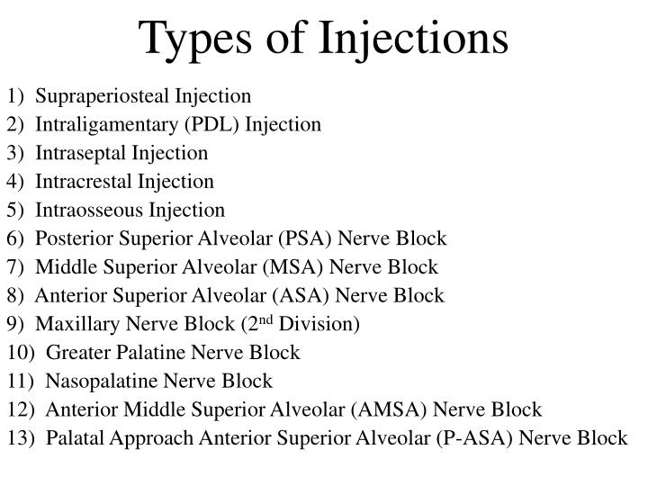 PPT - Maxillary Injection Techniques PowerPoint Presentation - ID:3480977