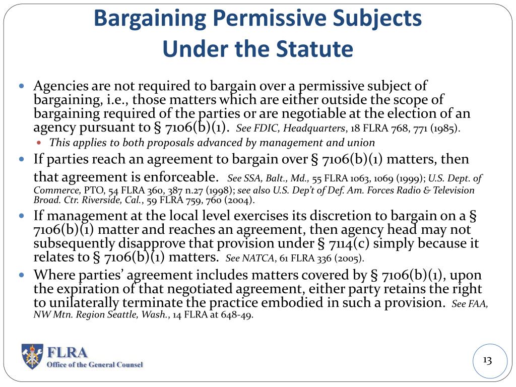 PPT - FLRA Office of the General Counsel PowerPoint Presentation, free ...