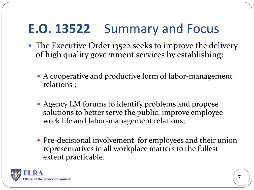 PPT - FLRA Office of the General Counsel PowerPoint Presentation, free ...