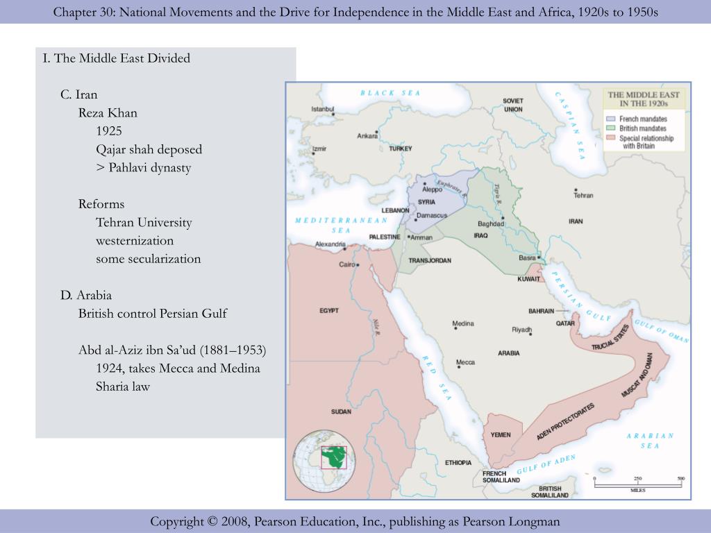 PPT - The Dynamics of Decolonization: Middle East & Africa from ...