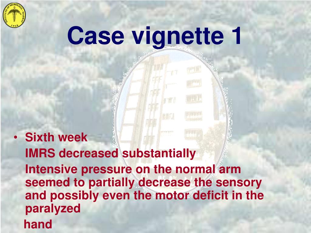 PPT - Intermanual Referral of Sensation in Stroke Patients PowerPoint ...