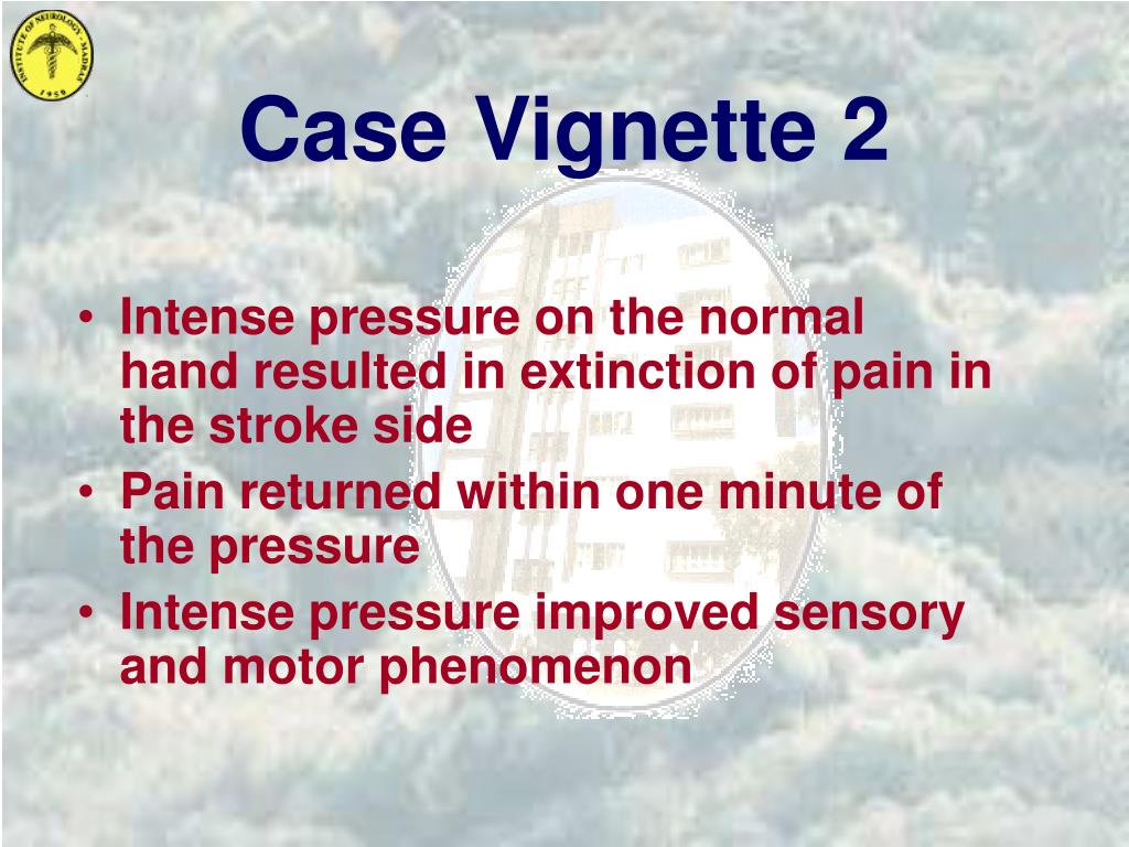 PPT - Intermanual Referral of Sensation in Stroke Patients PowerPoint ...
