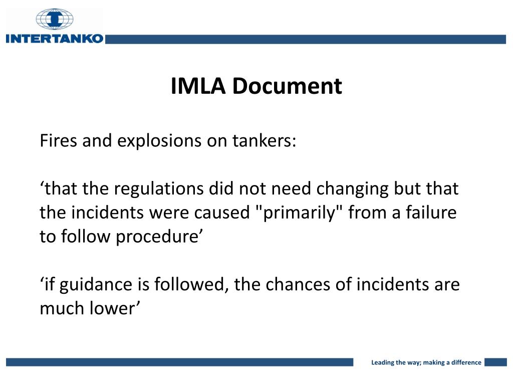 PPT - Evolving competence requirements on tankers Dr Phillip Belcher ...