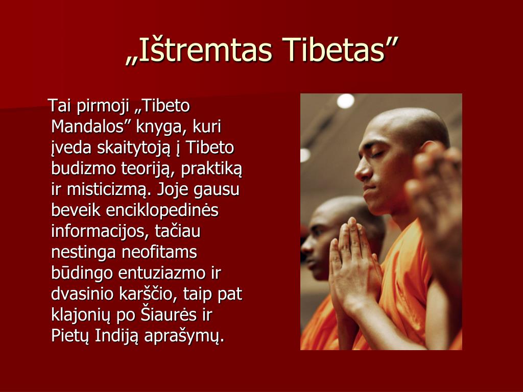 PPT - Jurga Ivanauskaitė „Ištremtas Tibetas” PowerPoint Presentation ...
