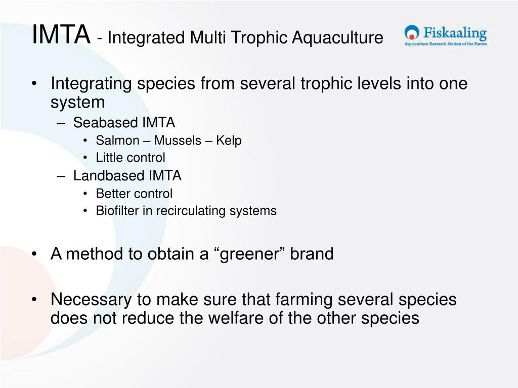 PPT - Øystein Patursson Fiskaaling / Aquaculture Research Station of ...