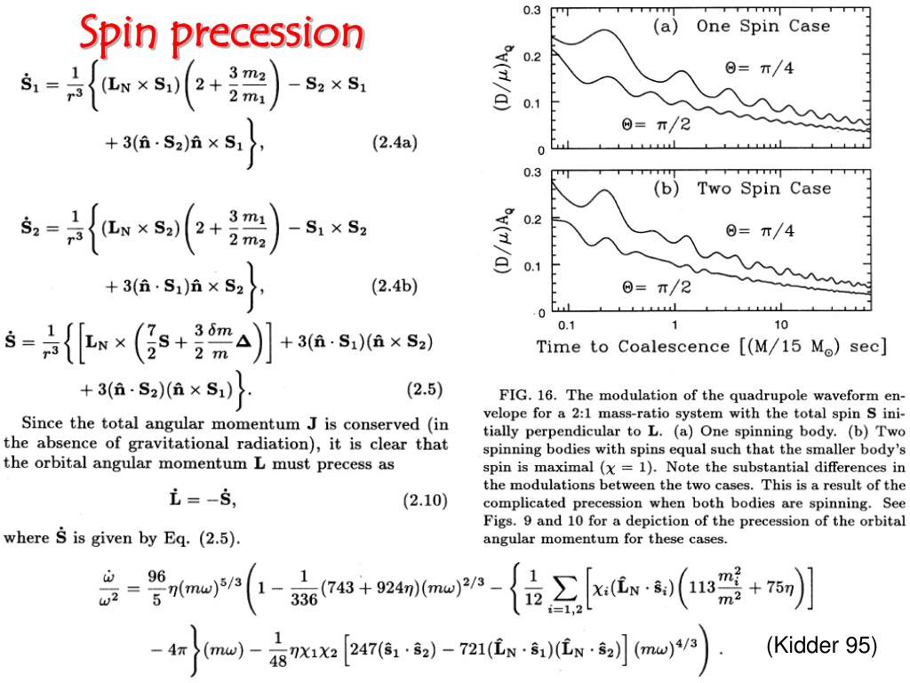 PPT - Gravitational-wave spin measurements and massive black hole ...