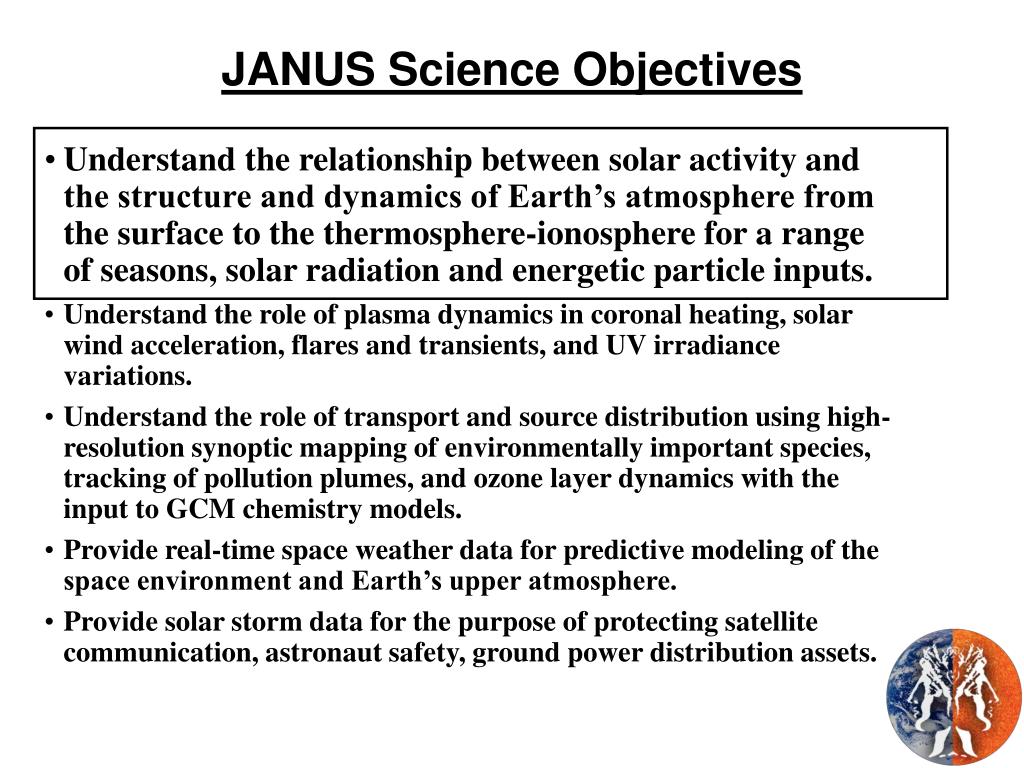 PPT - JANUS An Earth-Sun Observing L1 Mission PowerPoint Presentation ...
