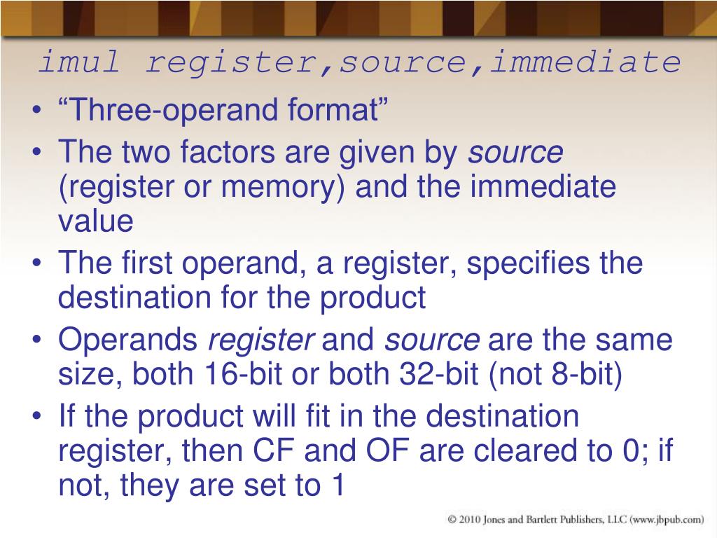 PPT - Chapter 4 Basic Instructions PowerPoint Presentation, free ...