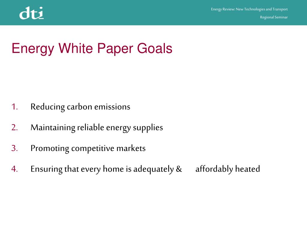 PPT - The 2006 Energy Review Regional Stakeholder Seminar: Energy RD&D ...