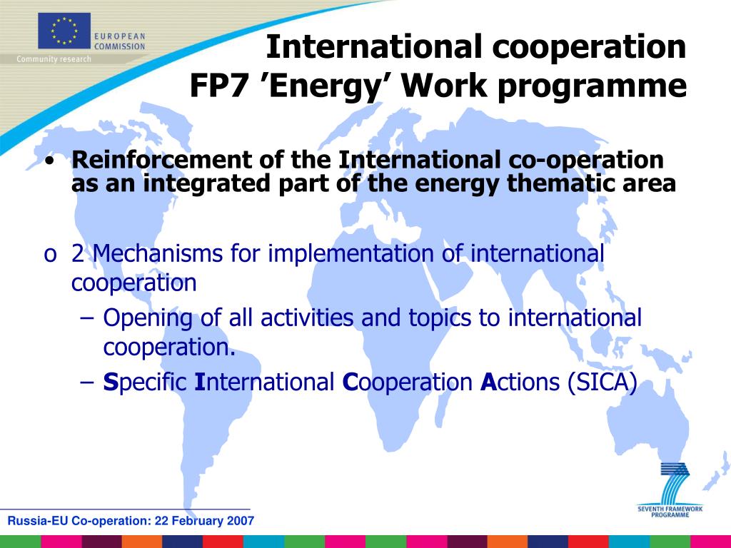 PPT - International Co-operation Concrete opportunities PowerPoint ...
