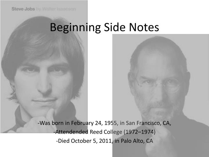 PPT - Beginning Side Notes PowerPoint Presentation, free download - ID ...