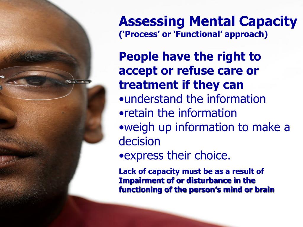 PPT - Mental Capacity 23 rd Sept PowerPoint Presentation, free download ...