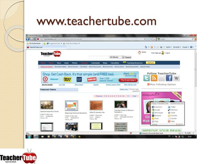 PPT - teachertube PowerPoint Presentation, free download - ID:3484943