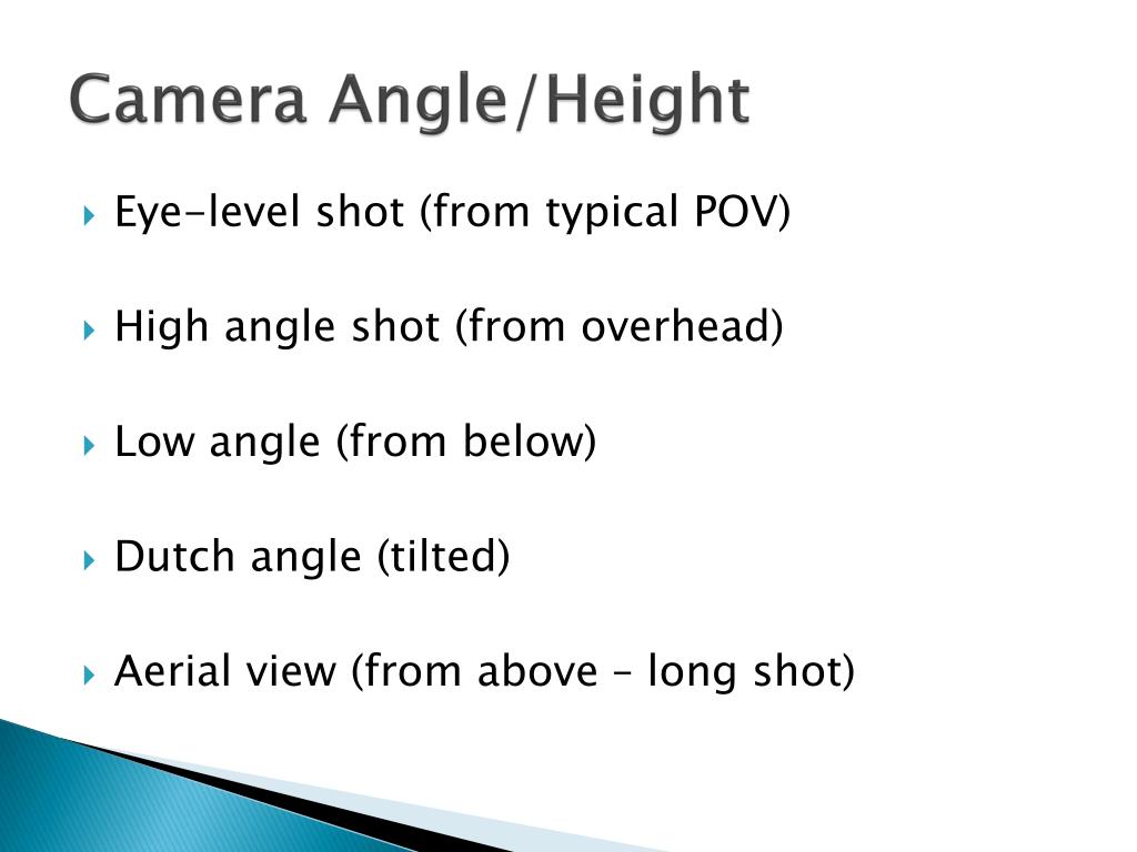 PPT - Looking at Movies, Chapter 6: Cinematography PowerPoint ...