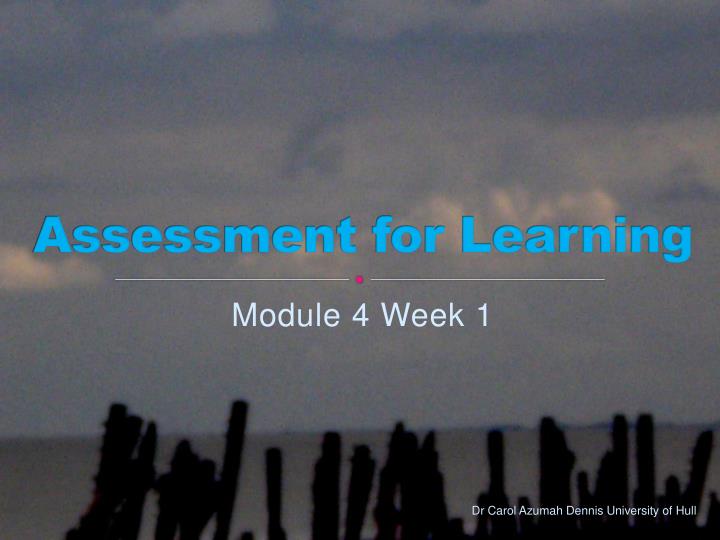PPT - Assessment for Learning PowerPoint Presentation, free download ...