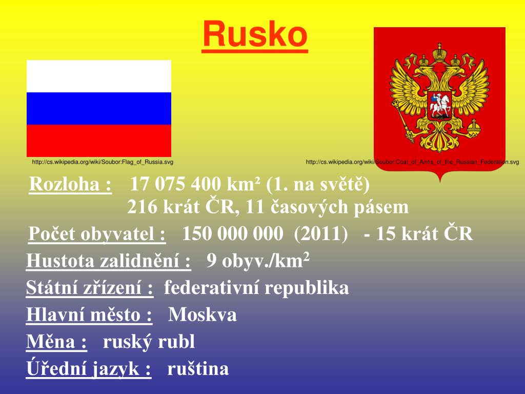 PPT - Autor: Mgr. Jiří Kučera Název: Rusko Oblast: Zeměpis 9. ročník ...