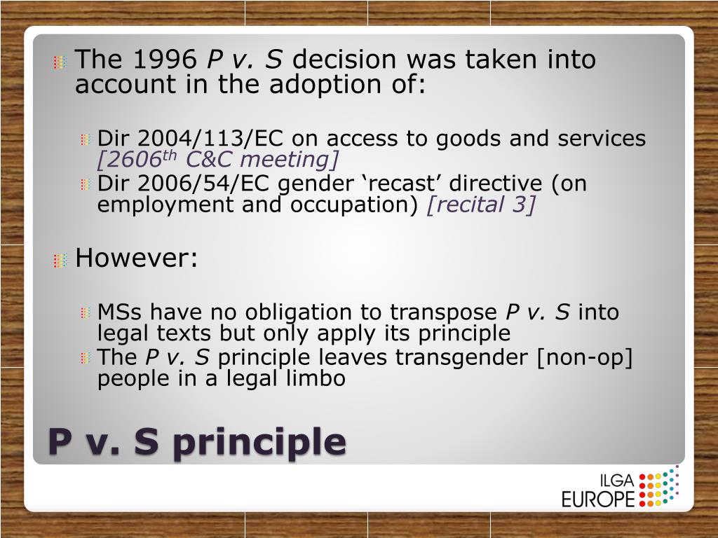 PPT - Coverage and inclusion of trans people Silvan Agius , Policy ...
