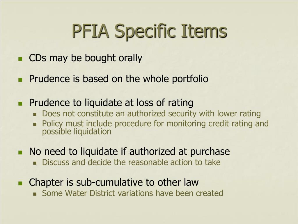 PPT - INVESTING SCHOOL FUNDS Public Funds Investment Act Workshop ...