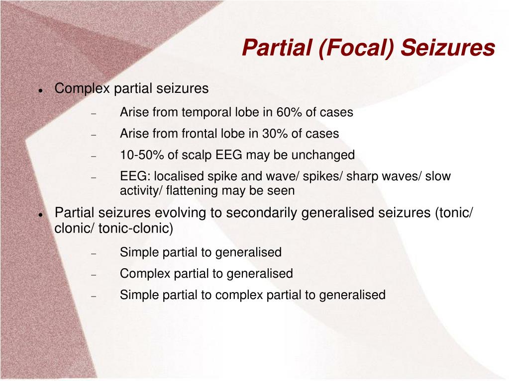 PPT - Epilepsy Dr Desiree Fernandez UCC 7 th March 2010 PowerPoint ...