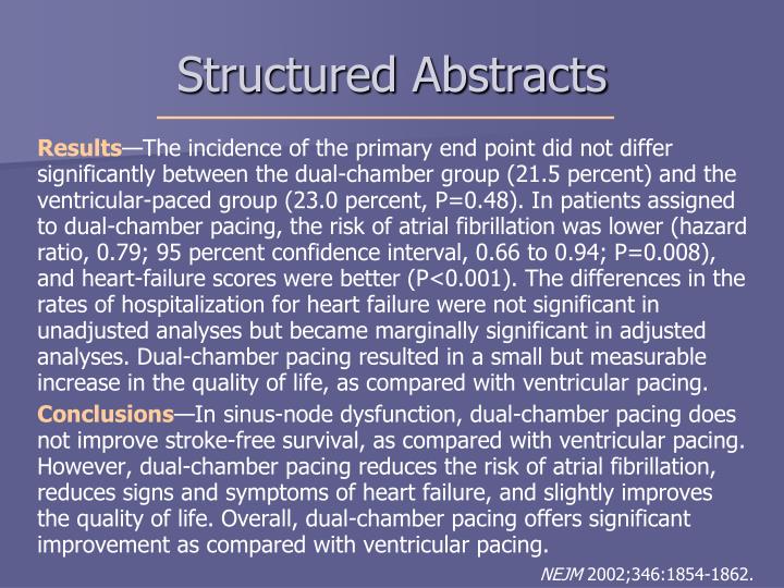 PPT - Writing the Scientific Abstract PowerPoint Presentation - ID:3487170