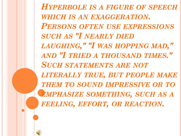 PPT - Idioms and Hyperbole PowerPoint Presentation - ID:3487428