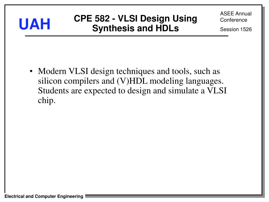 PPT - An Integrated Facility for Rapid Prototyping Rhonda Kay Gaede, B ...