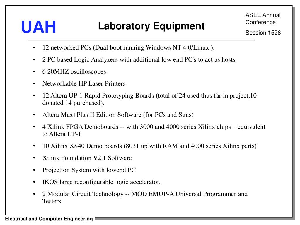 PPT - An Integrated Facility for Rapid Prototyping Rhonda Kay Gaede, B ...