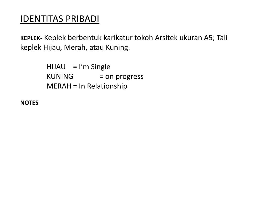 PPT - BARANG BAWAAN PRIBADI WAJIB Keplek Senter PowerPoint Presentation ...