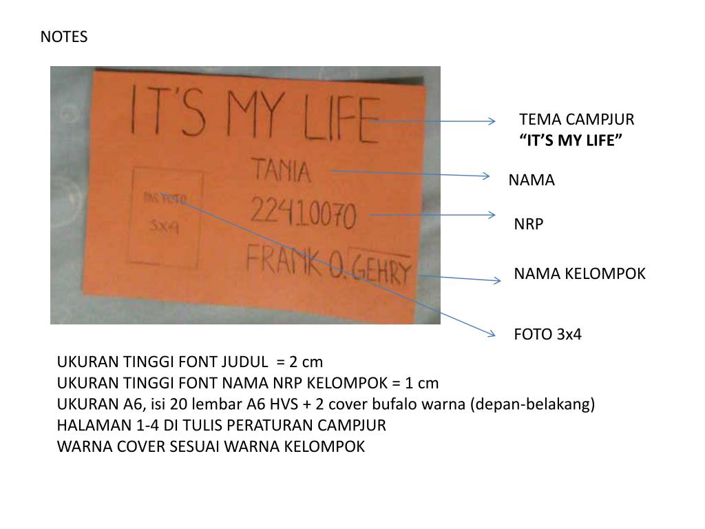 PPT - BARANG BAWAAN PRIBADI WAJIB Keplek Senter PowerPoint Presentation ...