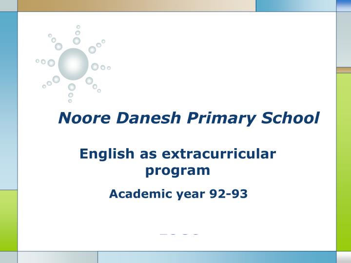 PPT - Noore Danesh Primary School PowerPoint Presentation, free ...