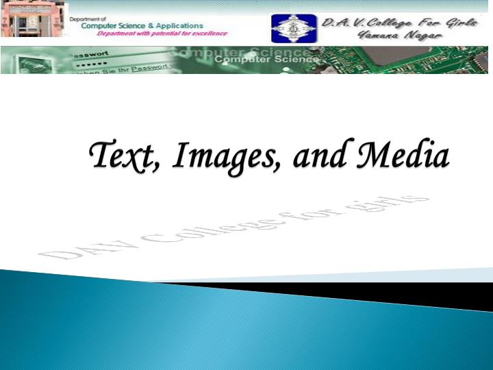 PPT - Text, Images, and Media PowerPoint Presentation, free download ...