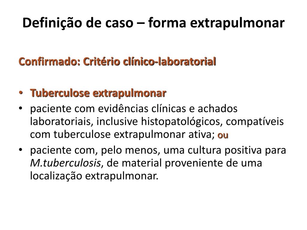PPT - Vigilância Epidemiológica da Tuberculose PowerPoint Presentation ...