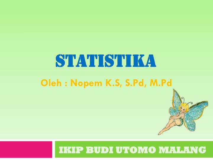 PPT - statistika PowerPoint Presentation, free download - ID:3488374