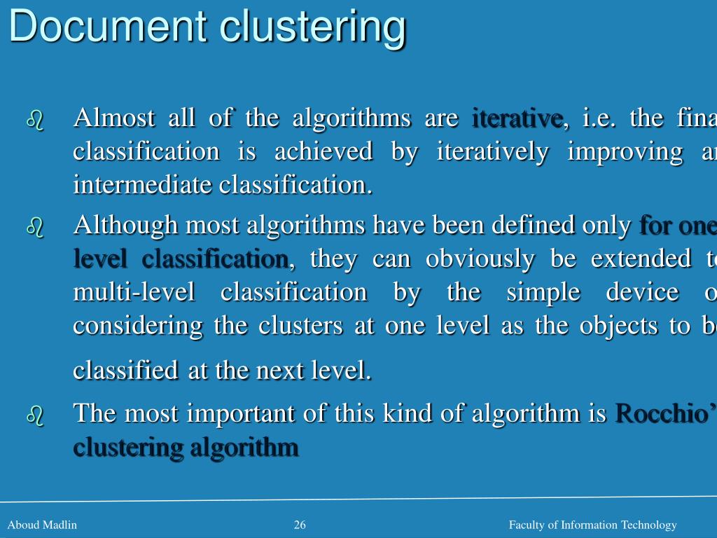 Ppt Text Based Information Retrieval Document Clustering Classification Lecture 3 Powerpoint