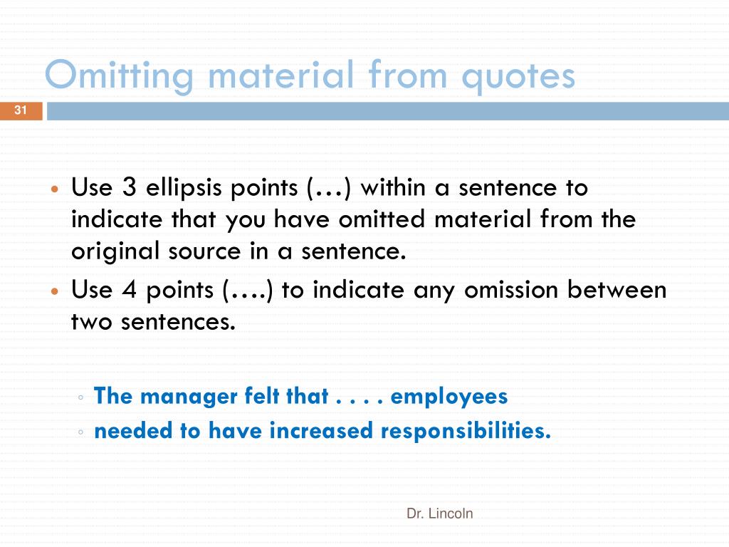 PPT - Format of the American Psychological Association 6 th Edition ...