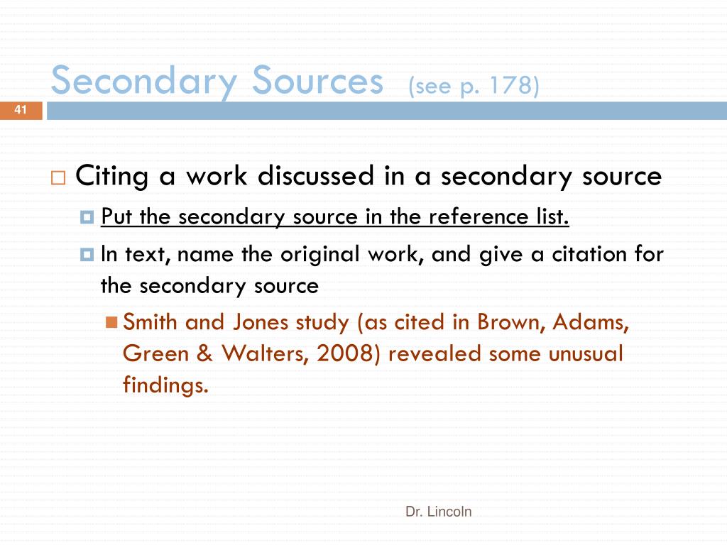 PPT - Format of the American Psychological Association 6 th Edition ...
