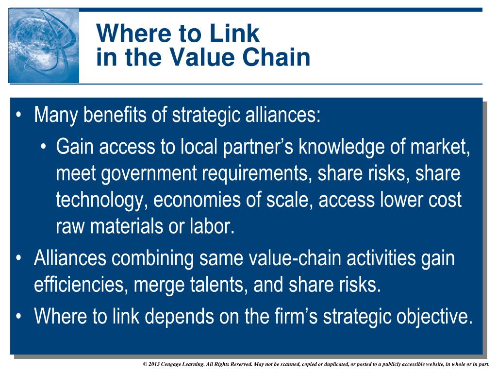 PPT - International Strategic Alliances: Design and Management ...