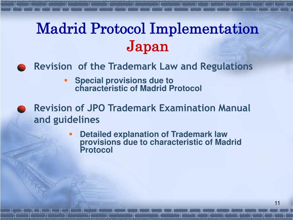 PPT - Streamline Mongolian trademark law and regulation according to ...