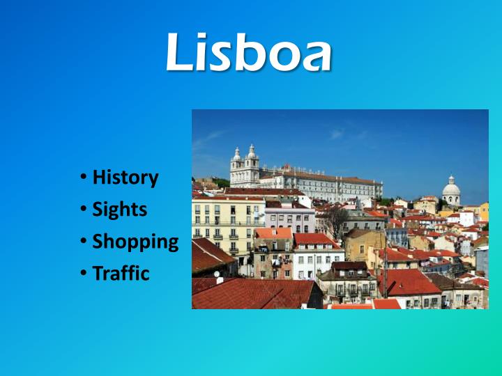 PPT - Lisboa PowerPoint Presentation, free download - ID:3490770